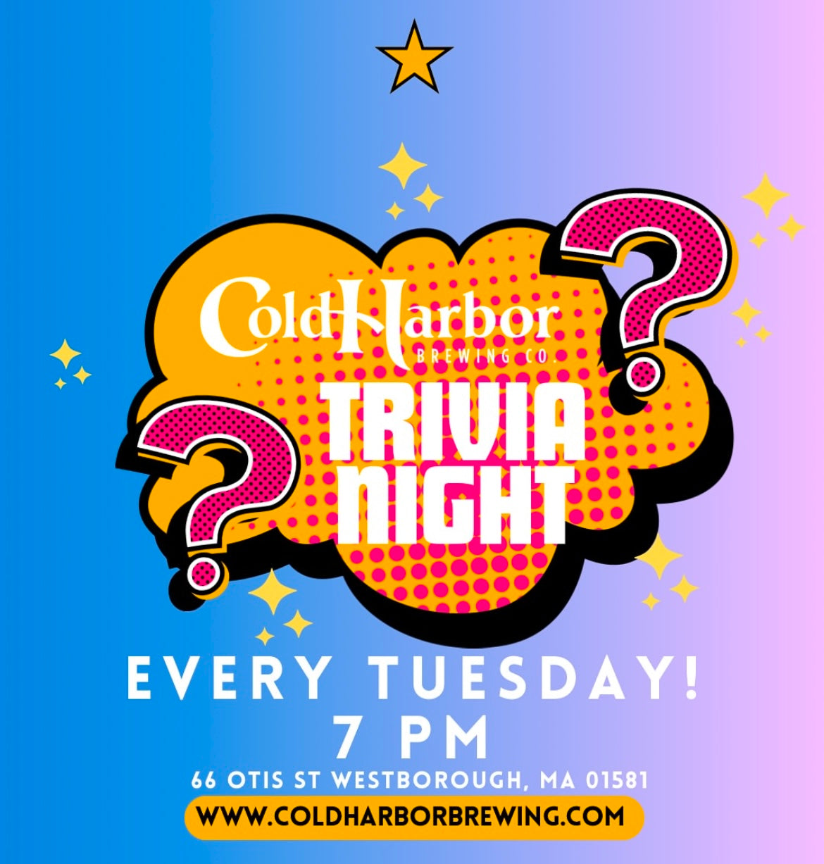 Entertainment – Cold Harbor Brewing