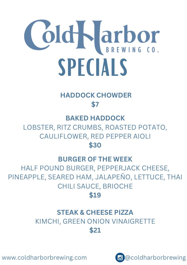 Brewer's Breakfast – Cold Harbor Brewing